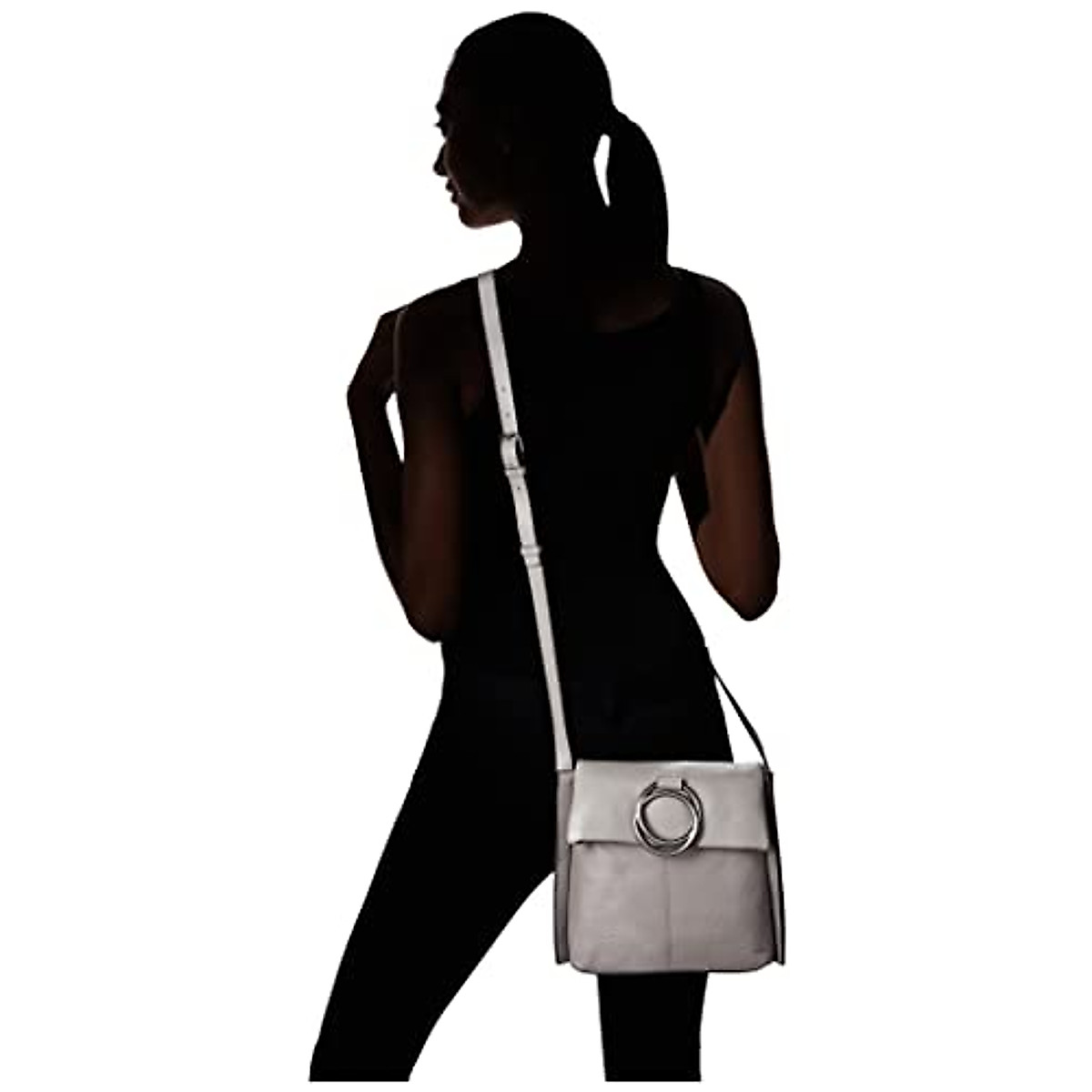 Vince Camuto Livy Large Crossbody, Universal Grey