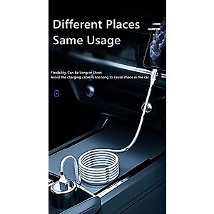 JJKKZVZ 2Pack Upgraded Magnetic USB C to USB C Fast Charging Cable (3ft 60W), Magnetic Charging Cable, USB 2.0 Type C Charging Data Transfer Cable with Soft Protective Tube for All USB C Devices