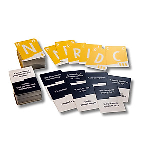 Blue Orange - Slingz – Fast-Paced Family Card Game for Kids, Teens, Adults, and College Students | Fun Categories Party Game for Gam Nights, Holidays, and Travel | 2–7 Players