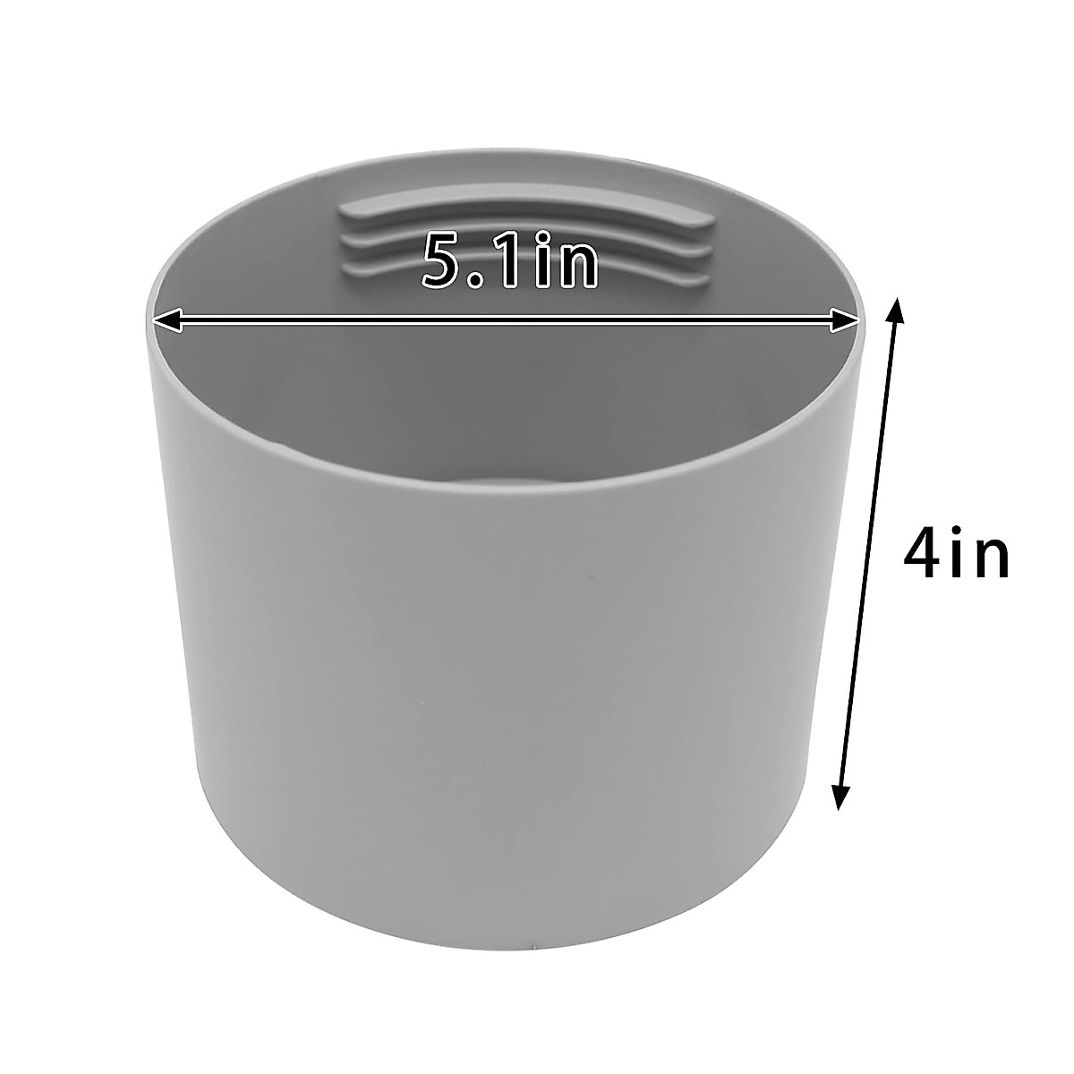 MQIDLFE Portable AC Coupler Thread Portable A/C AC Air Conditioner Exhaust Hose Couple 5inch (130mm) AC Hose Coupler Coupling Extension