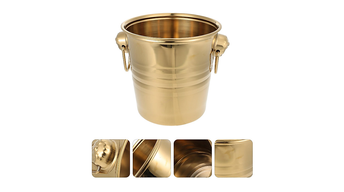 BESTonZON Insulated Ice Bucket 1pc Ice Bucket Water Bucket Terrarium ...