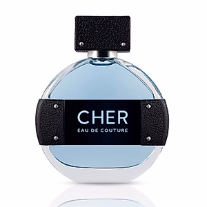 Cher Eau De Couture - Perfume Spray for Men and Women - Fruity and Citrusy Scent with Notes of Bergamot, Jasmine and Vanilla Orchid - Spicy, Bold and Lasting Fragrance - 1.7 FL Oz