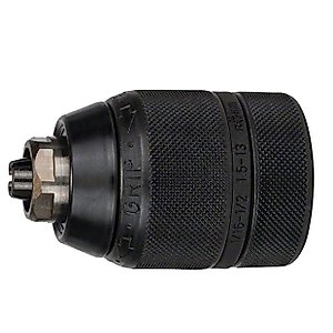 Bosch 2609255704 Heavy Duty 1.5-13mm 1/2-inch x 20-Thread Keyless Chuck with Locking Mechanism