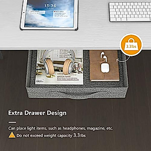 CubiCubi L Shaped Desk Computer Corner Desk, Home Office Gaming Table, Sturdy Writing Workstation with Small Table, Space-Saving, Easy to Assemble