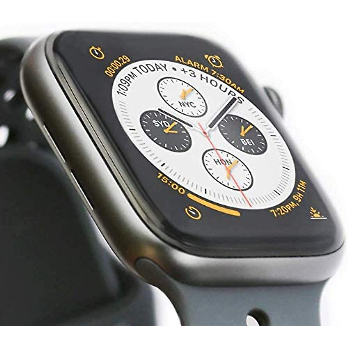 ArmorSuit [6 Pack] MilitaryShield Screen Protector Designed for Apple Watch Series 7 45mm & Series 6/SE/5/4 44mm Max Coverage Anti-Bubble HD Clear Film