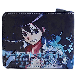 Amatensu Anime Characters Kirigaya Kazuto wallet Yuuki Asuna wallet Yui wallet Ryotaro Tsuboi wallet Shinozaki Rika wallet F