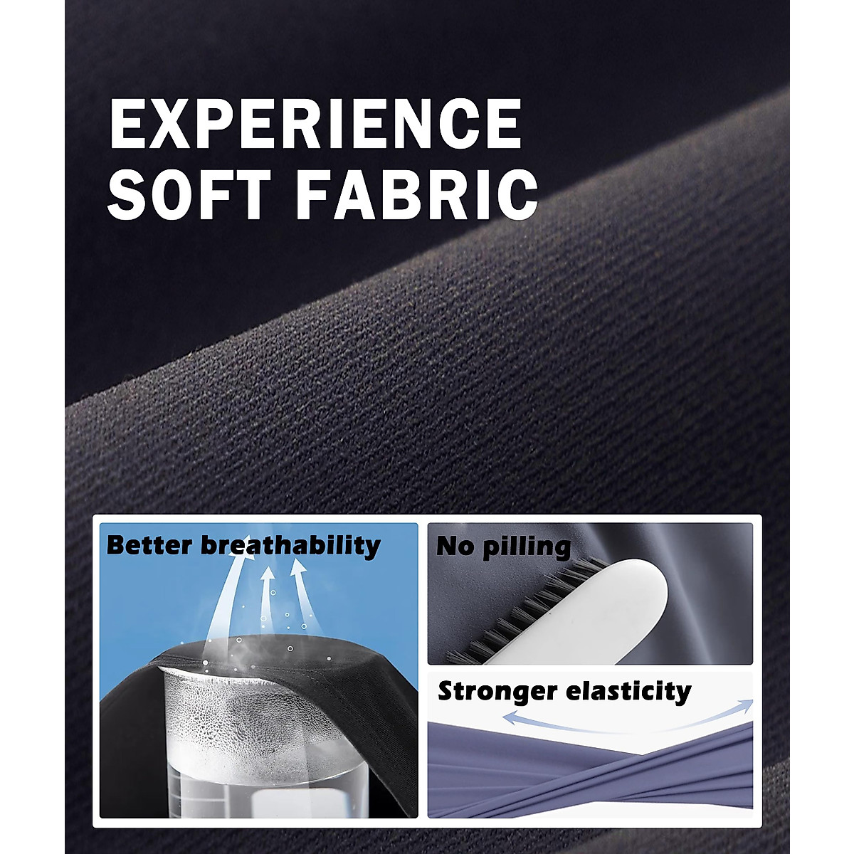 NEW YOUNG Capri Leggings with Pockets for Women High Waisted Workout Leggings Tummy Control Yoga Pants