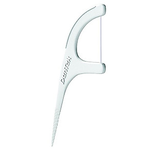 DenTek Comfort Clean Floss Picks for Sensitive Teeth, Soft and Silky Ribbon, 90 count Each (Pack of 1)