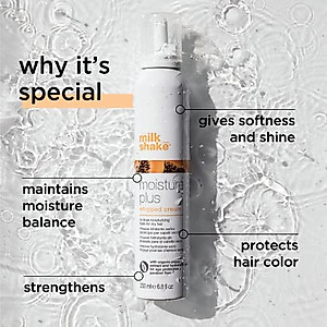 milk_shake Moisture Plus Whipped Cream, 6.8 Fl Oz