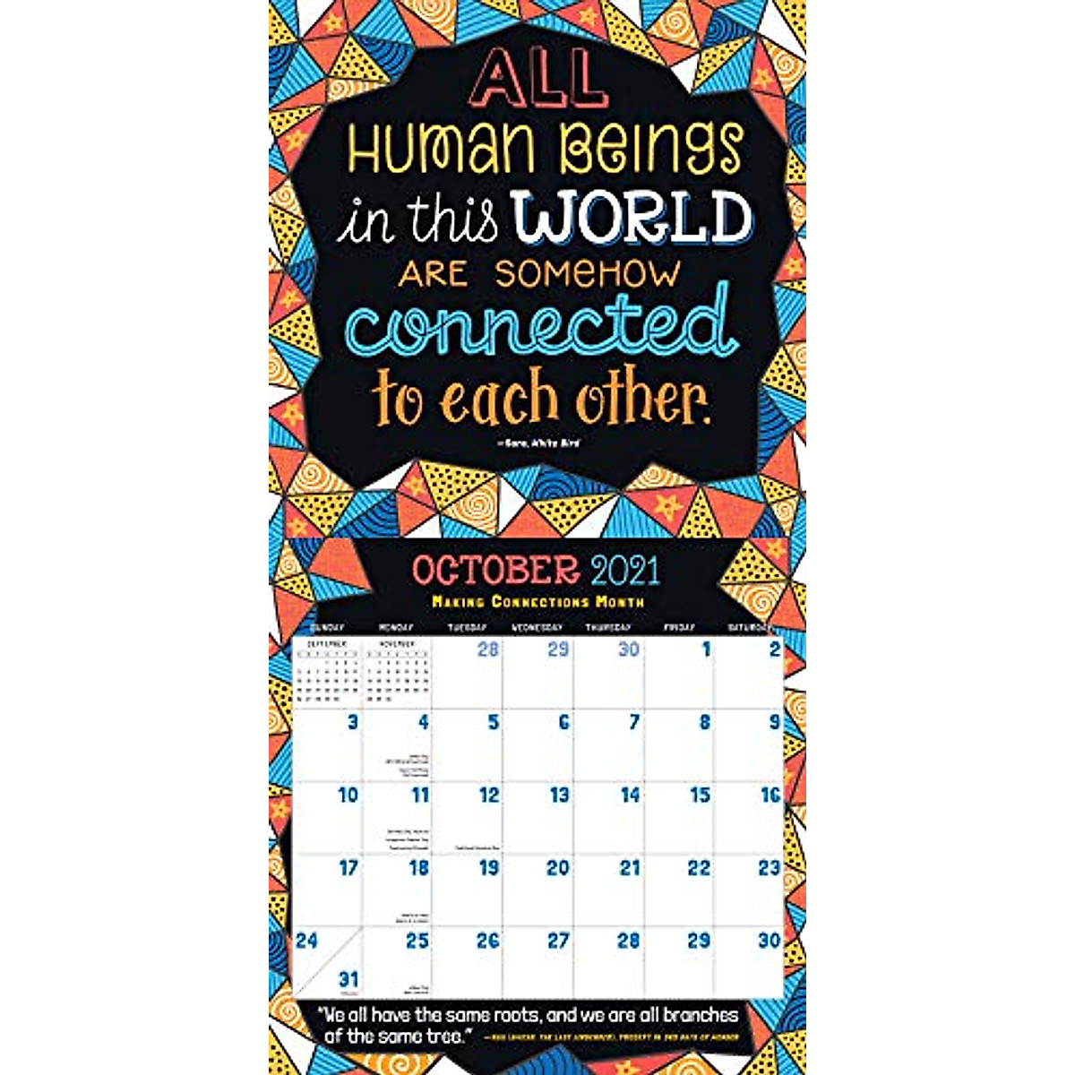 Wonder Wall Calendar 2021