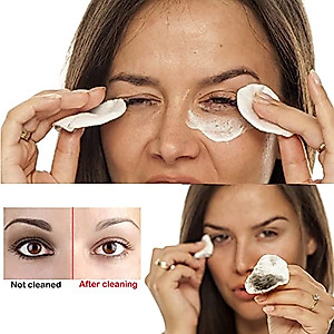 JASSINS Lash Shampoo for Lash Extensions, Eyelash Extension Cleanser Kit,100ml Shampoo/Cleaning Brush/Rinse Bottle/Mascara Brush/Eye Pads,No stimulation,For Professional & Self Use