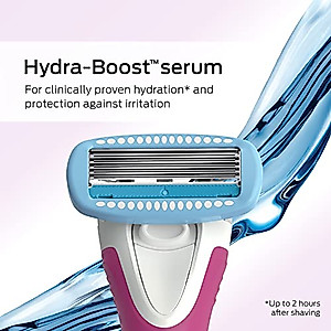 Schick Hydro Silk TrimStyle Moisturizing Razor for Women with Bikini Trimmer,1 Count