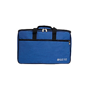 Board Game Bag - [Backpack/Shoulder Strap/Luggage Slip] - Padded Board Game Carrier (Royal Blue)