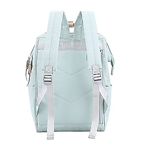 himawari Laptop Backpack for Women&Men Travel Backpack With USB Charging Port Large Business Bag Water Resistant College Bag Computer Bag Doctor Bag (1881-AQ, Regular)