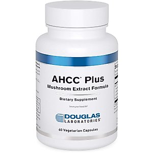 Douglas Laboratories AHCC® Plus | Mushroom Extract Formula with Arabinogalactin for Immune Support | 60 Capsules