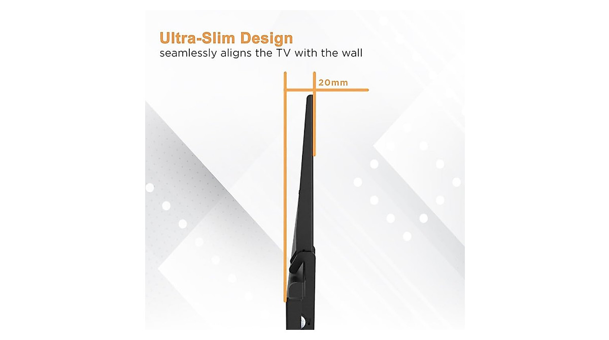 Ultra Slim TV Wall Mount for LG 65" OLED C2 - Easy Install