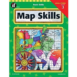 Basic Skills Map Skills, Grade 3