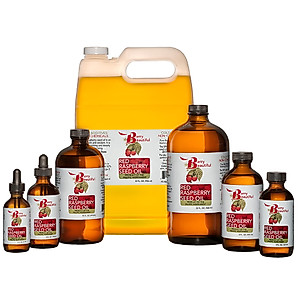Berry Beautiful 100% Pure Red Raspberry Seed Oil – 2 fl oz | Sustainably Cold-Pressed from Northwest Co-op Raspberries