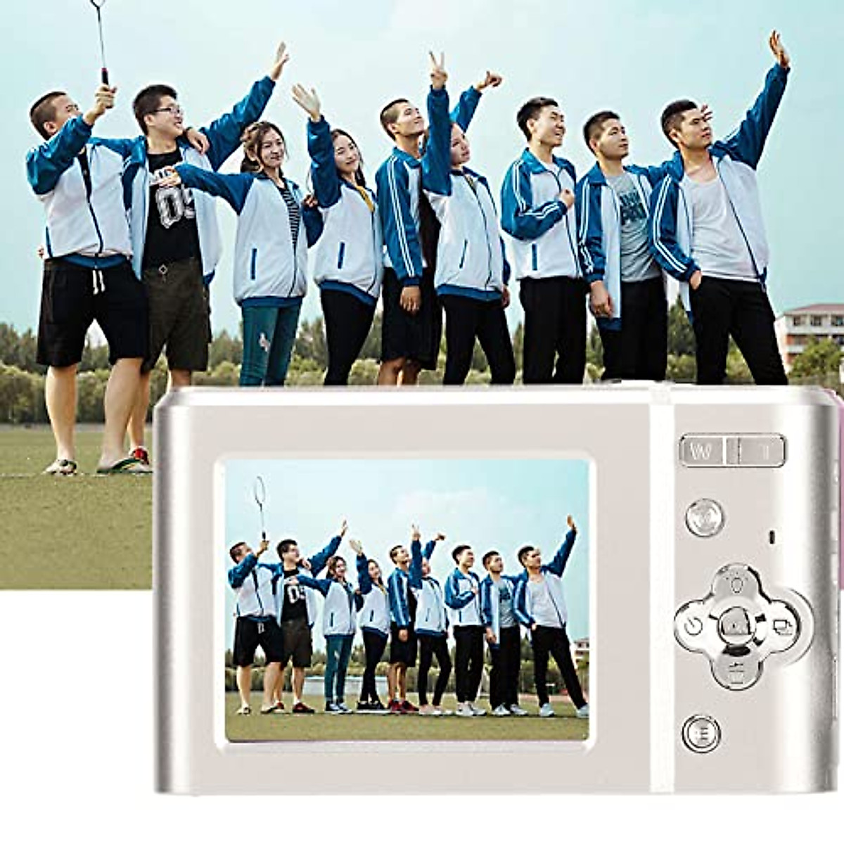 Pssopp Kids Digital Camera 44MP Kids Camera 2.7K Video Recording Digital Camera for Boys Girls Age