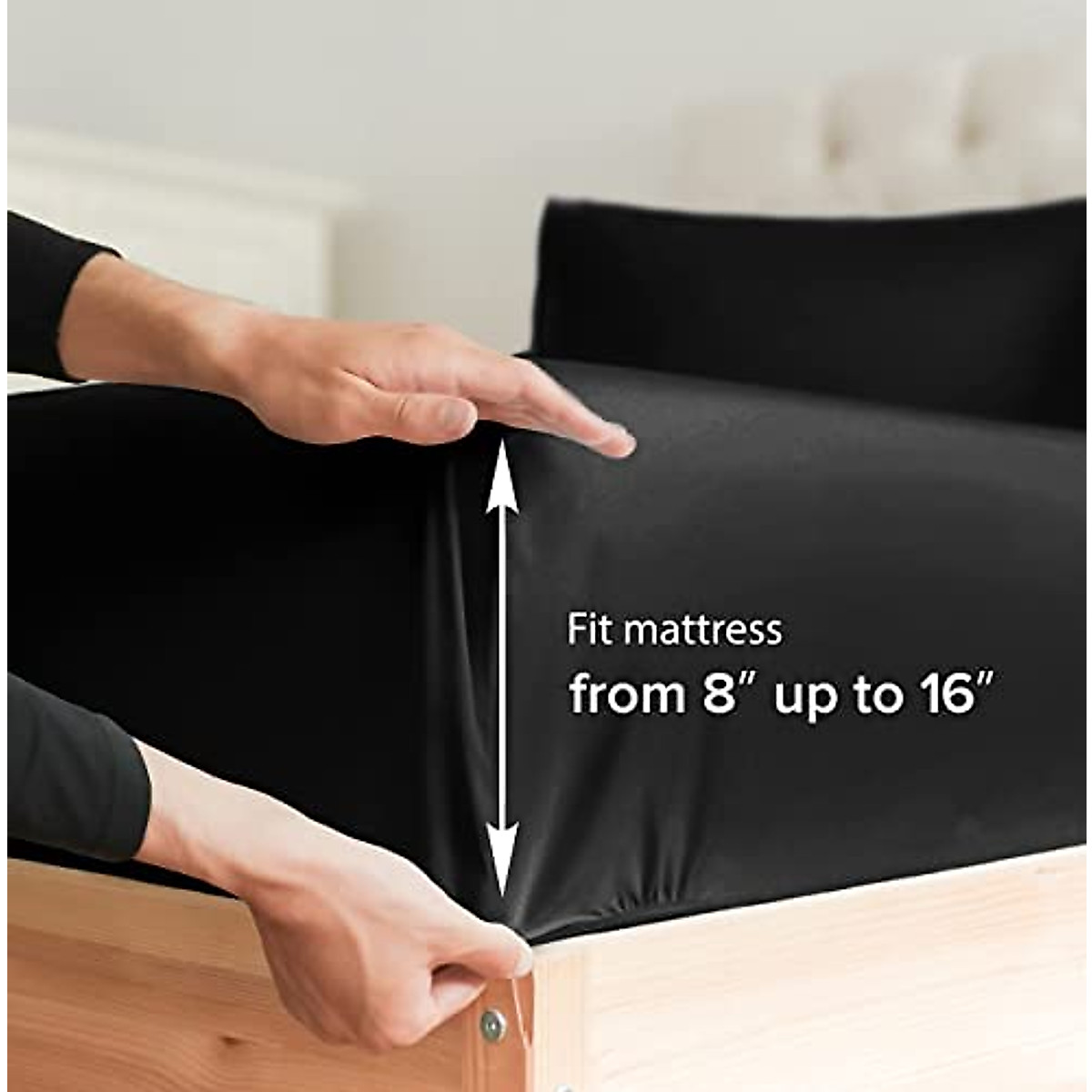 Twin XL Sheet Set - 4 Piece Sheets - Dorm Room Bed Sheets - Hotel Luxury Bed Sheets - Extra Soft - Deep Bed Sheets Pockets - Easy Fit - Breathable & Cooling Touch - Twin XL Sheets for Twin XL Mattress