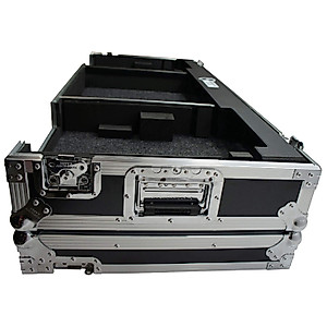 Harmony Audio HCCDJDJM2KW Coffin Flight DJ Custom Case Compatible with Pioneer DJM-2000 & CDJ-2000