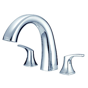 Vaughn 2H Roman Tub Trim Kit w/Out Spray Chrome