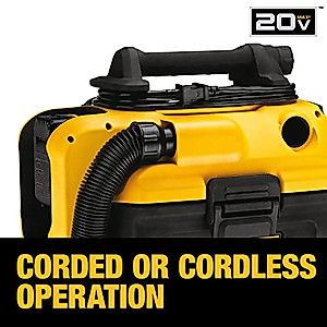 DEWALT 20V MAX Vacuum, Wet/Dry, Tool Only (DCV581H)