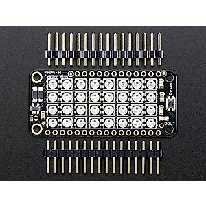 NeoPixel FeatherWing - 4x8 RGB LED Add-on for All Feather Boards