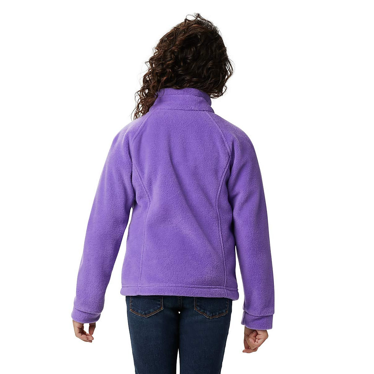 Columbia Baby Girls Benton Springs Fleece Jacket, Grape Gum, X-Small