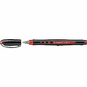STABILO Bionic Bl@ck Pen, Medium, Red