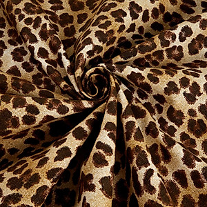 Premier Prints Amazon Leopard Sand, Fabric by the Yard