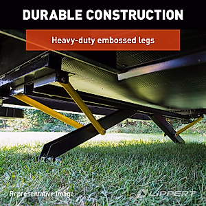 Lippert PSX1 High-Speed RV Power Stabilizer Jack System, No-Switch Assembly, Automatic Adjustment, Heavy-Gauge Powder-Coated Steel Frame, Up to 30" Extension - 337199