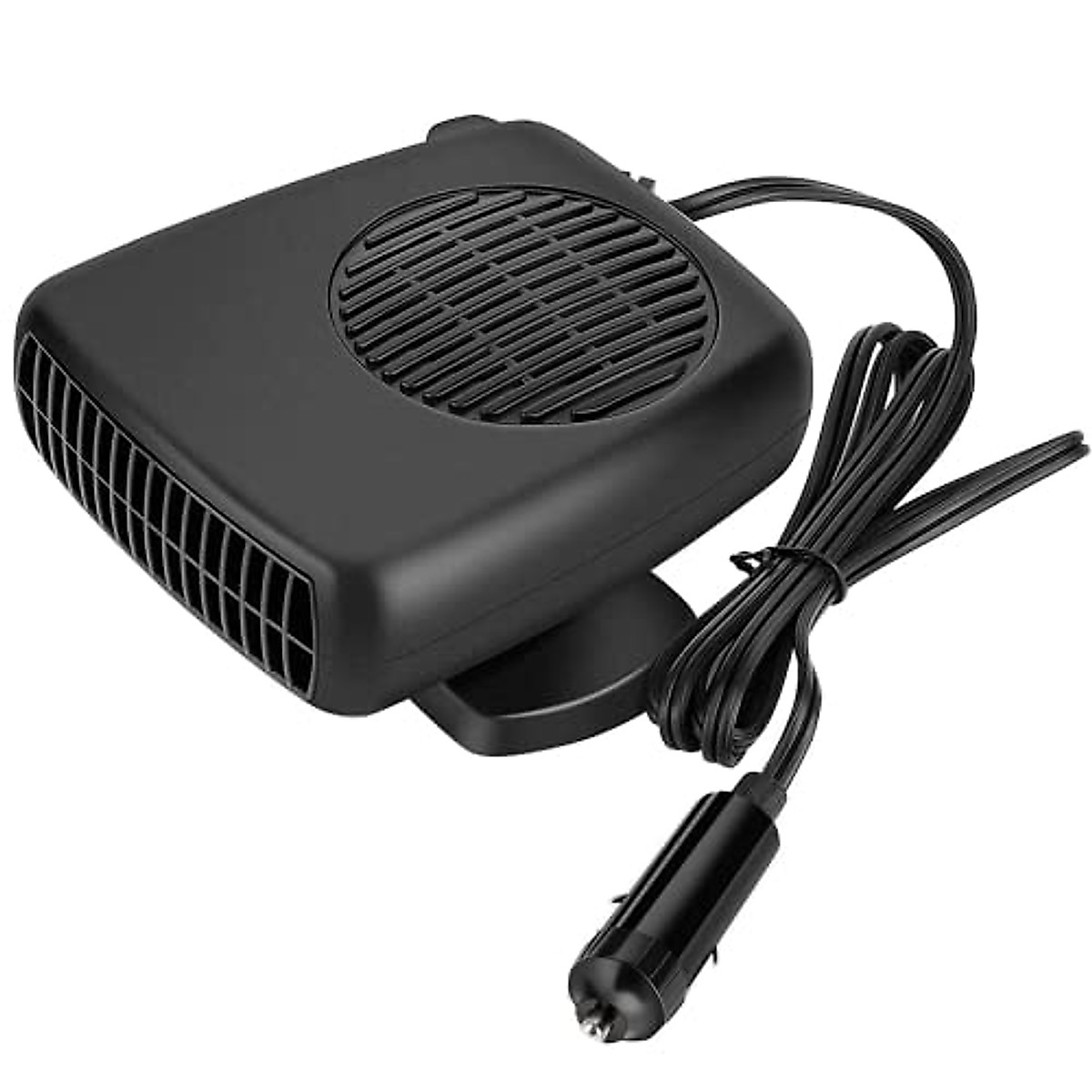 Car Heater,Fast Heating Defrost Defogger, 2 in1 Fast Heating or Cooling Fan, 12V Outlet Plug in Cigarette Lighter,150W Automobile Windscreen Fan for All Cars Portable Electronic Auto Heater
