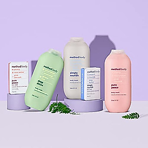 Method Body Wash, Daily Zen, Paraben and Phthalate Free, 18 oz (Pack of 6)