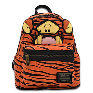 Loungefly Winnie the Pooh Tigger Faux Mohair Mini Backpack Standard
