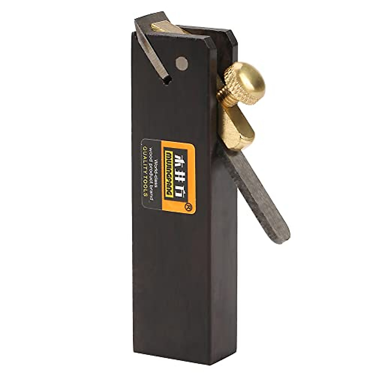 Mini Wood Planer, 3 inch Wood Hand Planer Ebony Woodworking Plane for Planing Surface Smoothing & Flat Bottom Trimming Wood Perfect for Carpenter DIY Wood Cutting Tool