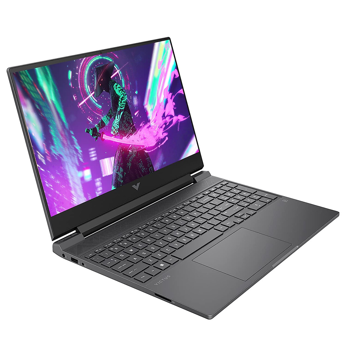 HP Victus Gaming Laptop, 15.6" FHD 144 Hz Display, 12th Gen Intel Core i5-12450H, GeForce GTX 1650 Graphics, 32GB RAM, 1TB SSD, RJ45, HDMI, SD Card Reader, Wi-Fi 6, Backlit KB, Windows 11 Home