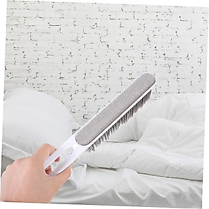 Outanaya 1pc Dust Brush Couch Sofa Cleaner Washing Dish Brush Bed Dusting Brush Dish Bowl Brush Car Cleaning Brush Household Cleaner Grout Cleaner Duster for Car Dustpan Brush White Abs