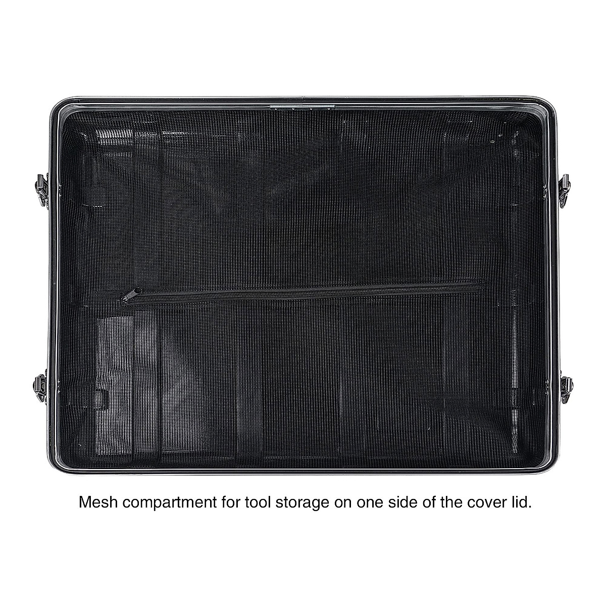 Sound Town Lightweight 8U PA DJ Rack/Road Case with 7U Rack Space, ABS Construction, 19” Depth, Retractable Handle, Wheels and Heavy-Duty Latches (STRC-A8UT)