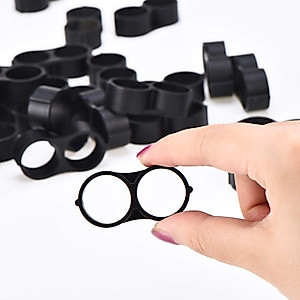 Outus 20 Pieces 1/2 Inch Drip Tubing End Closure Drip Irrigation Hose End Plug Fitting