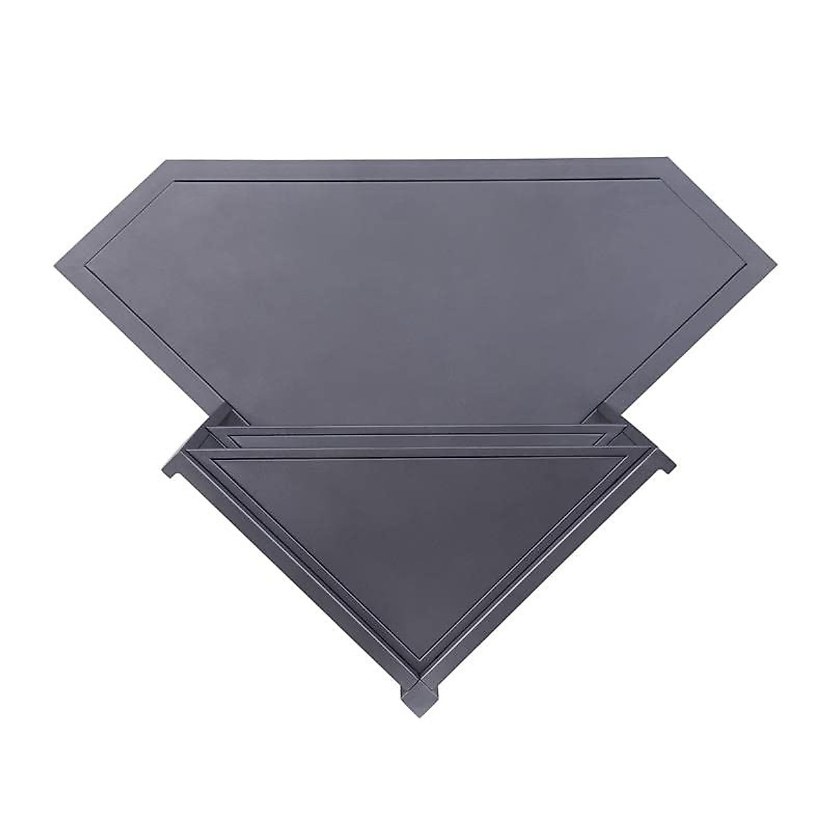 Acme Furniture Cargo Desk, Gunmetal