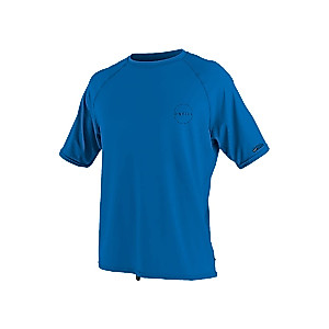 O'NEILL 24-7 Traveller Short Sleeve Sun Shirt Ocean L (5'10"-6'0", 170-190 lbs)