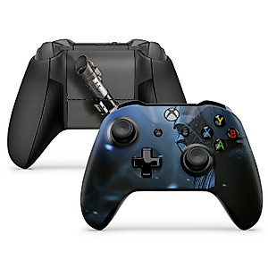 GNG DV Console Skin Decal Sticker + 2 Controller Skins Compatible with Xbox One X