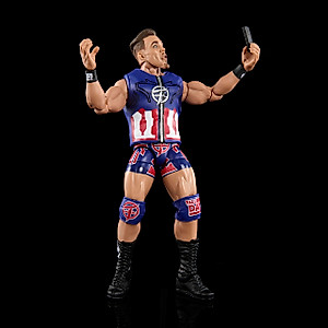 Mattel WWE Austin Theory Elite Collection Action Figures, Deluxe Articulation & Life-like Detail with Iconic Accessories, 6 in