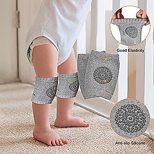 TORASO Baby Head Protector & Baby Knee Pads for Crawling, Infant Safety Helmet & Walking Baby Helmet, for Age 6-36 Months, Blue Football(B)