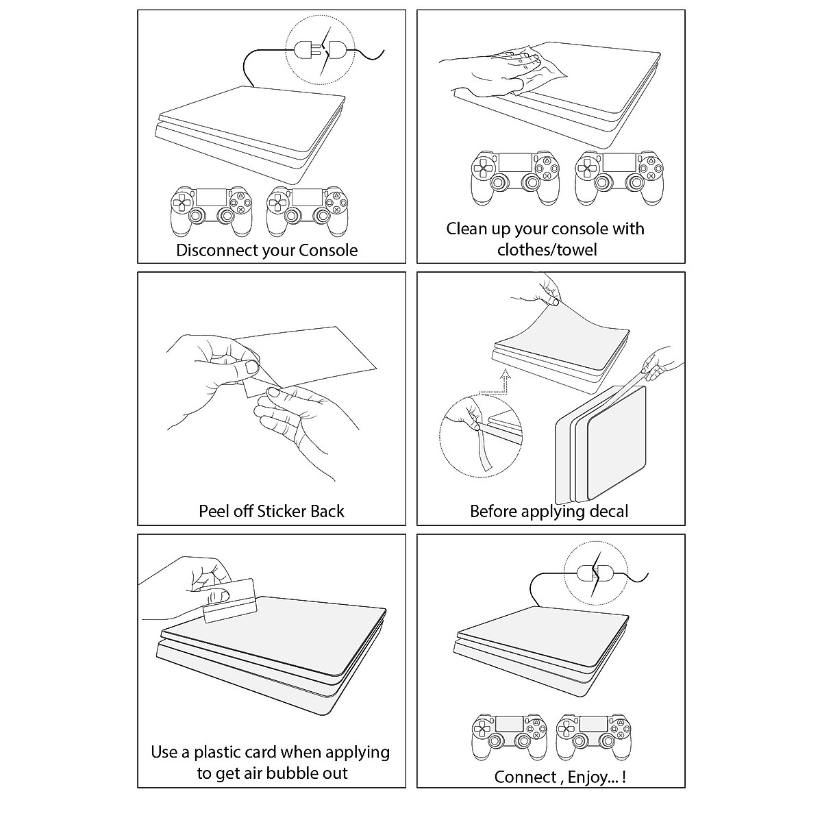 ZOOMHITSKINS Compatible with PS4 Controller Skin, Blue Flames Fire Black Gloss Inferno Aqua Art, Durable, 3M Vinyl, Made in The USA