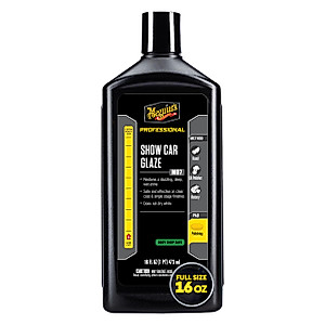 Meguiar's M0716 Mirror Glaze Show Car Glaze, Exceptional Polish Restores a Deep Wet Shine - 16 Oz Bottle