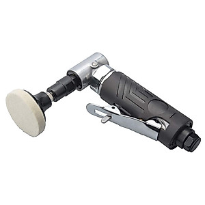 PROSHI 1/4 inch angle air die grinder with 4 pcs 2" roll lock sanding discs