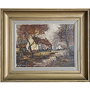 Autumn House in the Woods