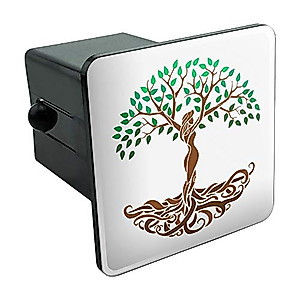 Tree of Life Mother Nature Tow Trailer Hitch Cover Plug Insert